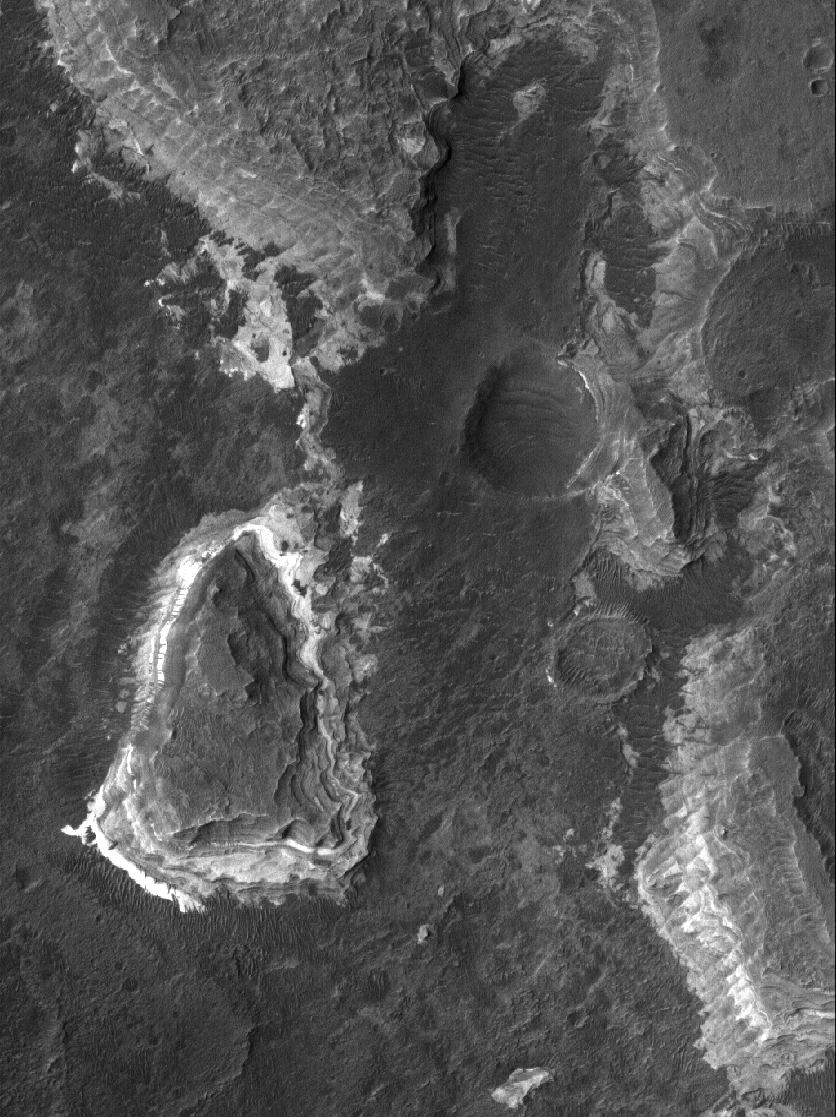 Mars Sedimentary Rocks - Astronomy News